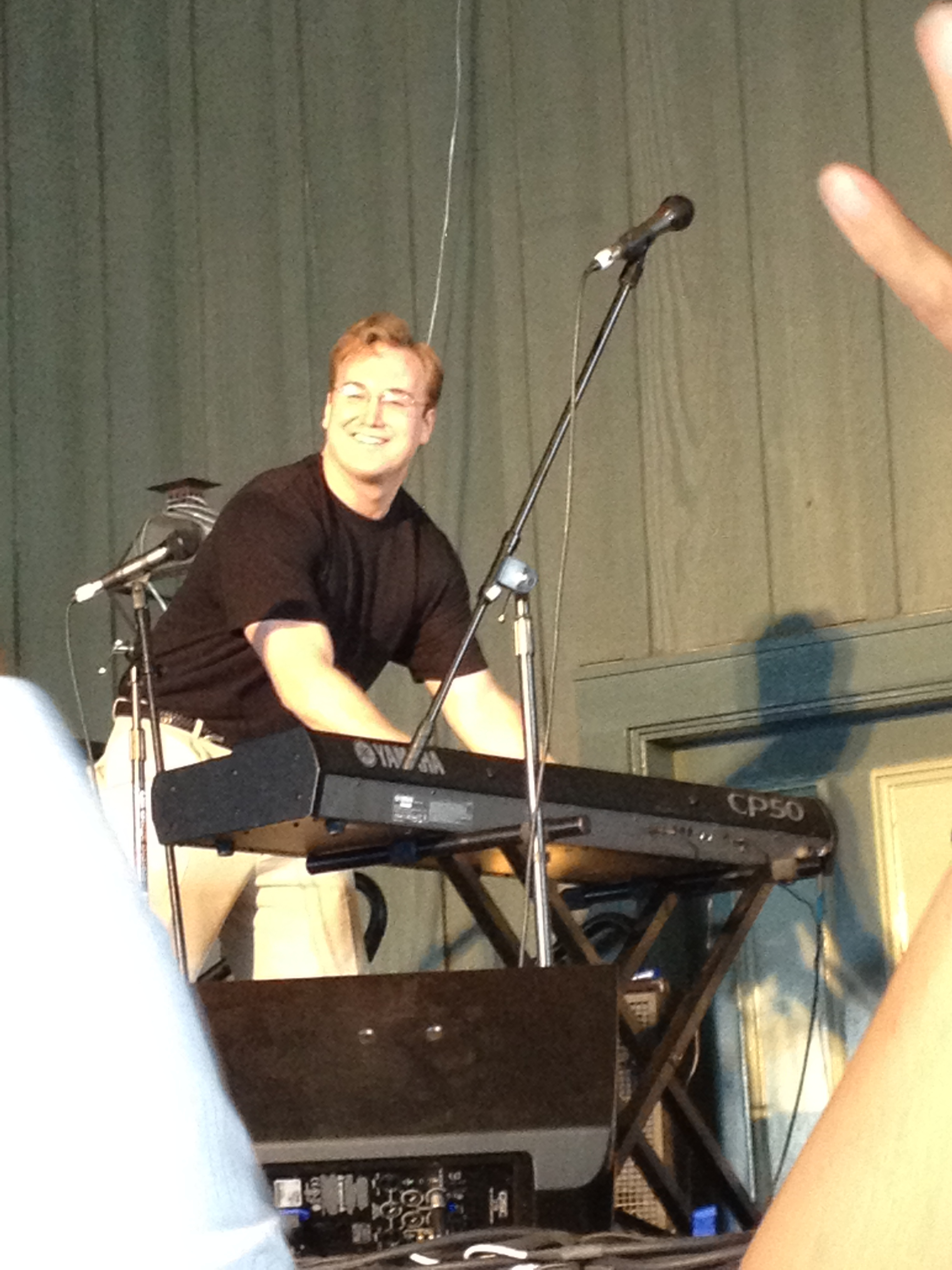 Dave Bennett, clarinet prodigy with his all-star sextet